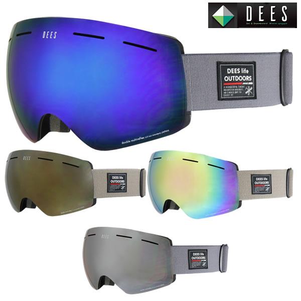 DEES スノーゴーグル MARSHALL DYG-2363 メンズ＆レディース 定価：　￥6,000（税抜き）大人気シンプルリムレス！ロングセラー球面リムレスに、今季は大人気ローズゴールドが追加！シンプルデザインがどんなスタイルにもマッチ...