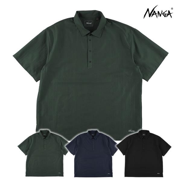 NANGA ポロシャツ DotAir COMFY POLO SHIRT N2610-1M096A定価：　￥11,000（税抜き）・通気性と軽量性に優れた東レの?機能素材「DOTAIR」を使?したポロシャツ・ドライタッチで汗をかいても肌離れが...
