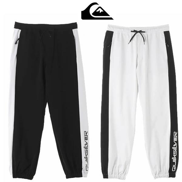 ITEM：　QUIKSILVER パンツ TRANSEASONAL PANTS qpt213002t定価：　￥13,000 (税抜き)サイドの配色ラインが目を引くパンツ。ワイドなシルエットでリラクシーな履き心地ながらも、裾口にゴムを配すこと...