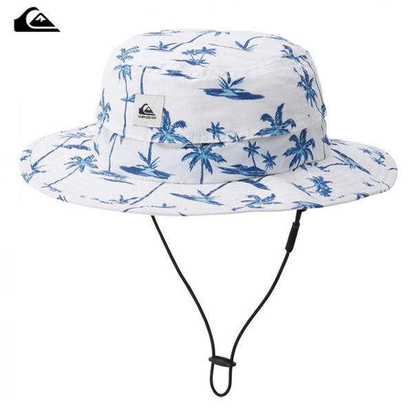 子供用 QUIKSILVER サーフハット KIDS UV WATER HAT KSA231713 定価：　￥4,500（税抜き）視界を安定させるブリム前面のぺフ芯仕様。あご紐やベンチレーション機能、サイズ調整のアジャスターもしっかりついて...