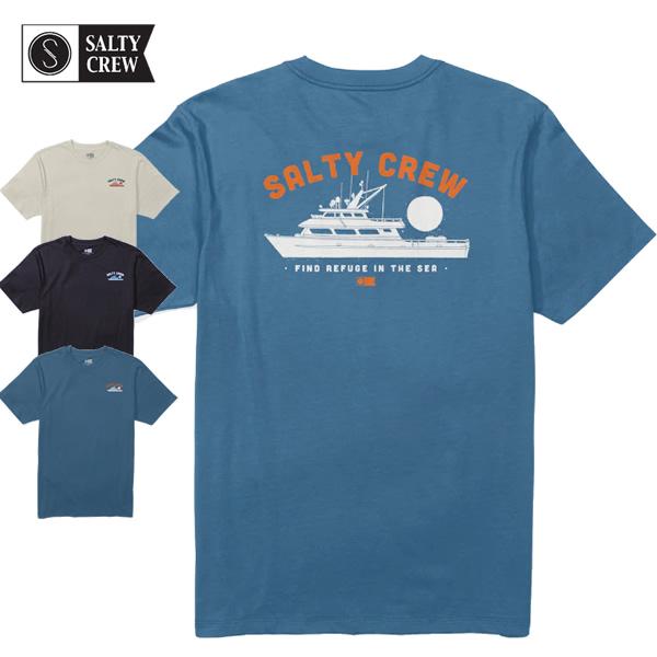 SALTY CREW Tシャツ 56-206 OVERNIGHT SS TEE定価:　￥6,800（税抜き）より柔らかく快適な着心地の30番手リングスパンコットン100%のTシャツです。ベストセラーのプレミアムフィットTシャツを現代風にアッ...