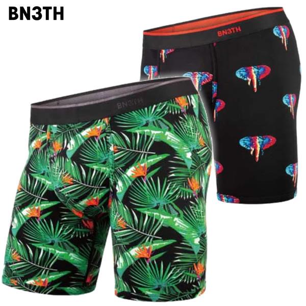 BN3TH ボクサーブリーフ CLASSIC BOXER BRIEF PRINT定価: ￥4,800（税抜き）CLASSICはBN3THのアンダーウエアの良い所全てバランス良く詰め込まれています。 とても柔らかく通気性に優れ、軽量で滑らかな...