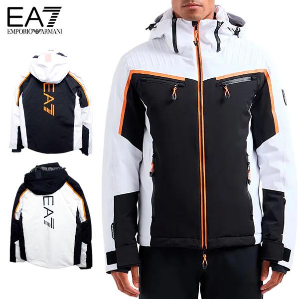 EA7 スキージャケット SKI TECHNICAL PADDED JACKET 6DPG15 EMPORIO ARMANI定価:　￥125,000（税抜き）エンポリオアルマーニスキージャケットファブリック: PROTECTUM本体: 2レ...