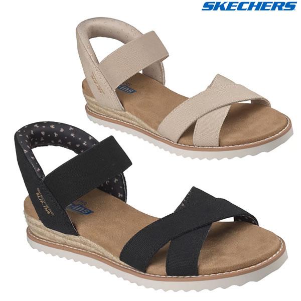 SKECHERS サンダル 114418 DESERT KISS定価：￥8,500 （税抜き）スケッチャーズ スリップインズ：ボブス デザート キス - ゴールデン リリー さっと履けるスリップインズ！Skechers Hands Free...