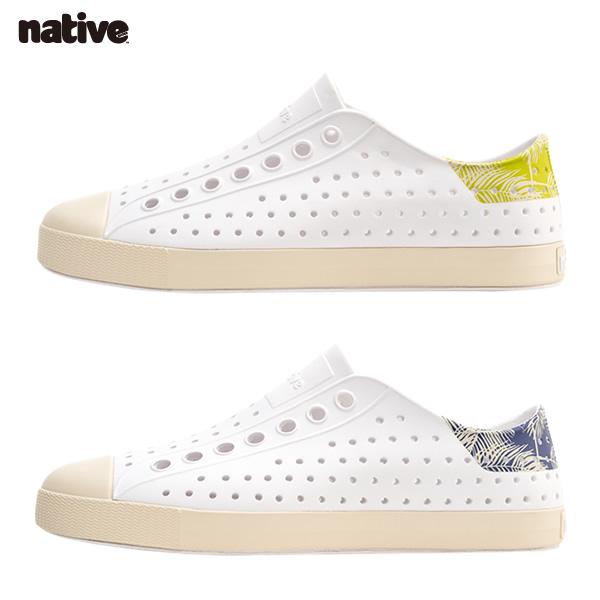 NATIVE スニーカー F0000232 JEFFERSON WANDERFOAM PRINT定価：　￥9,900（税抜き）「ジェファーソン」はクラシックなスタイルに基づいてますが、柔らかく柔軟なEVAブレンドで作られており、その中にはサ...