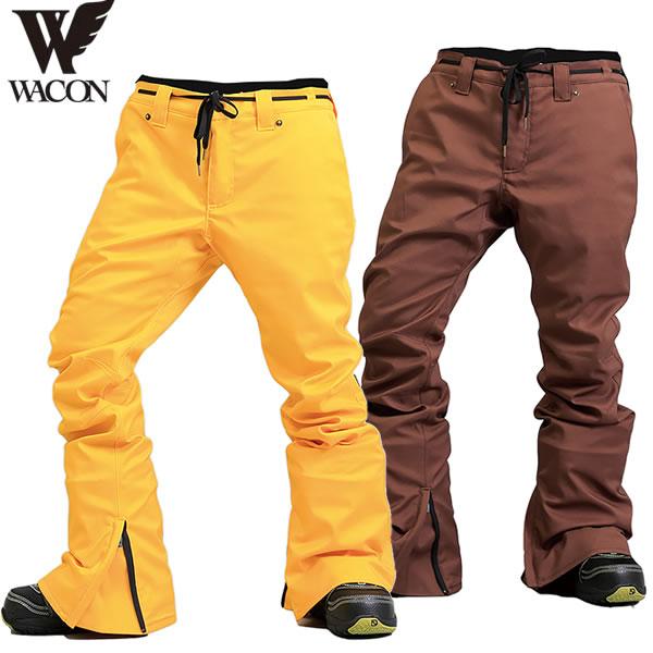 ITEM：　WACON パンツ Dolby ドルビー　定価：　￥29,000 (税抜き)スタイリッシュなシルエット！素材：ポリエステル95％ ポリウレタン 5％耐水圧10000mm透湿度5000g/m2/hHEM POWDER GUARD:...