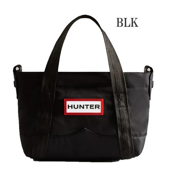 ITEM: HUNTER トートバッグ Nylon Mini Top Clip Tote Bag ubs1203kbm 定価：　￥12,000（税抜き） ナイロンミニトップクリップトート！リサイクルポリエステルライナー、耐水素材のエクステリ...