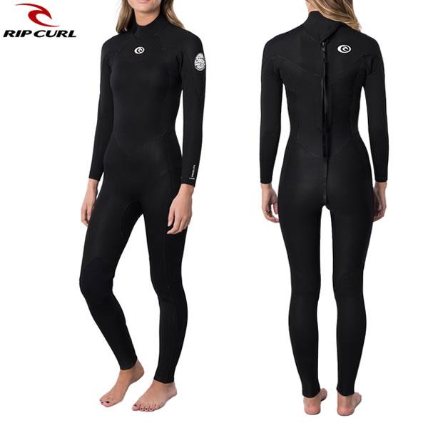 レディース RIP CURL フルスーツ Freelite 3/2mm Flatlock Back Zip WF203W定価：　￥24,900 (税抜き)このフルスーツにはバックジップシステムが装備されており、背面にジッパーがついているため...