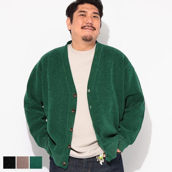 Wフェイス モール カーディガンこのWフェイス モールカーディガンは、ベルベットのような滑らかな肌触りが特徴で、着心地の良さを追求した一枚です。モール素材特有の上品な光沢とふっくらとした肉厚感があり、羽織るだけで高見えします。Wフェイス仕立...