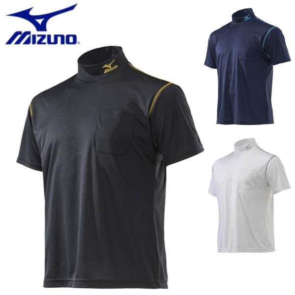 吸汗速乾素材「ナビドライ」採用、ハイネックポケット付きのワークシャツ mizuno F2JA0182■ハイネック■胸ポケット付き■吸汗速乾生地ナビドライ採用［サイズ］XS・S・M・L・XL・2XL・3XL-8・4XL-8・6XL-8※こちら...