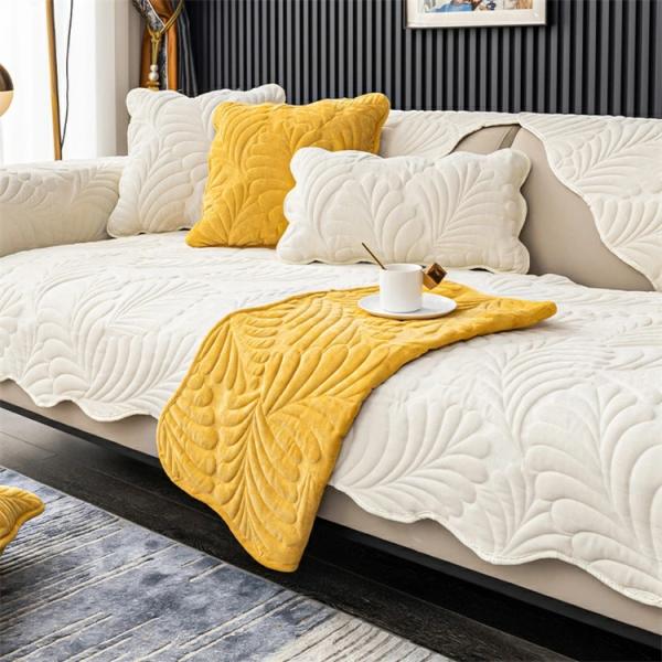 【発売日：2024年02月28日】ソファーカバー　3人掛け ４人掛け用 おしゃれ ひじ掛け 二人掛け肘掛け クッションカバー 柔らかい 四季通用 滑り止め 肌触りいい 丸洗い 洗濯OK　北欧風インテリア 汚れ防止 キズ防止 ソファーカバー ...