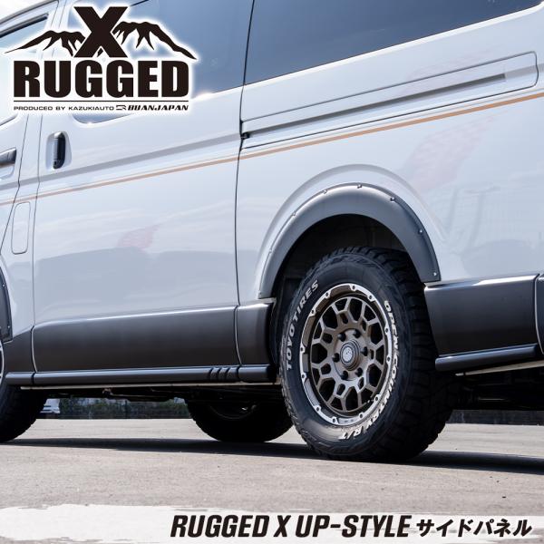 耐候性能に優れた高品質素材「AES」 を採用。塗装を施さないナチュラルブラック仕様でも、無骨で存在感のあるオフロードスタイルを演出します。設計には0.1mmの誤差も許さない高精度3Dスキャン技術を用いてモデリング。車体形状に沿った設計により...