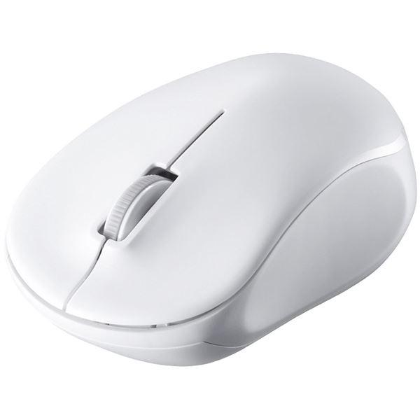 【商品名】 バッファロー(サプライ) 無線(2.4GHz) IR LED光学式マウス 3ボタン/電池長持ち ホワイト BSMRW100WH  [ BSMRW100WH ]