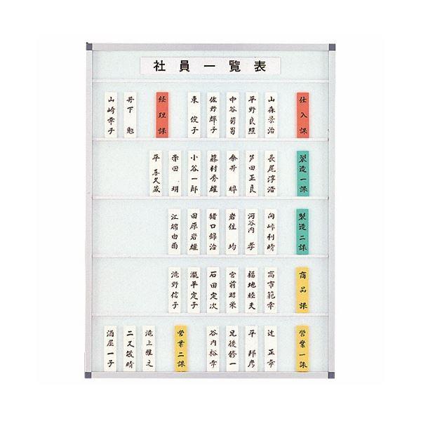 【商品名】 ライオン事務器 社員一覧表 90枚5段用W450×H600×D20mm No.90N 1枚 【ジャンル・特徴】 人事異動の際も便利なマグネット対応の社員一覧表 [ No.90N ]