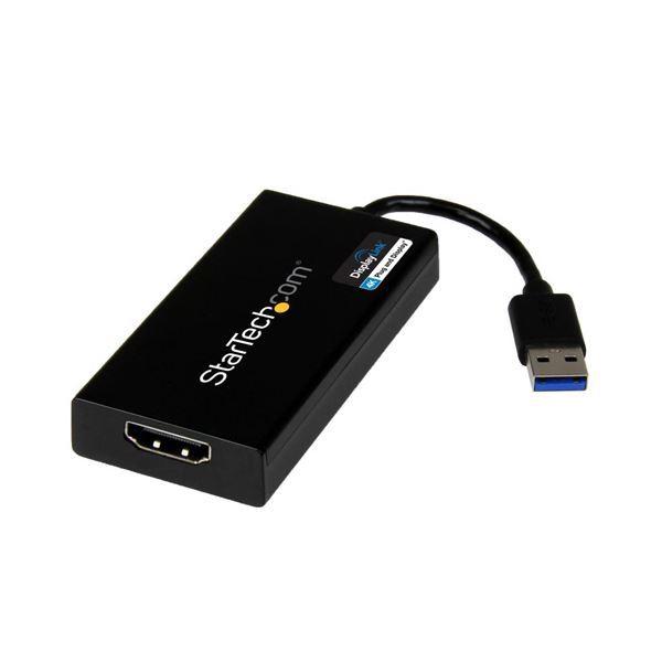 【商品名】 StarTech.com USB3.0接続4K対応HDMI外付けグラフィックアダプタ USB32HD4K 1台 【ジャンル・特徴】 4K対応のUSB 3.0アダプタでHDMIディスプレイをPCに接続 [ USB32HD4K ]