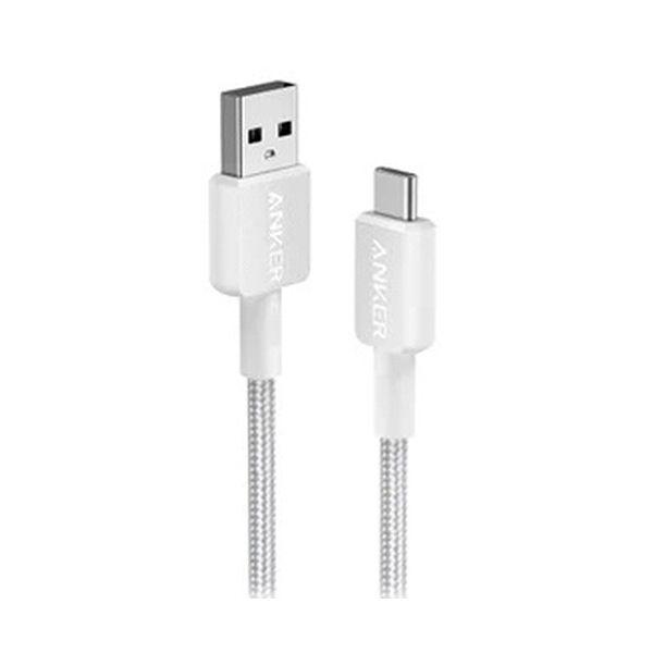 【商品名】 （まとめ） アンカージャパン ANKER 322 USB-C＆USB-A ケーブル（USB2.0対応） 0.9m ホワイト A81H5N21 1本 【×2セット】  [ A81H5N21 ]