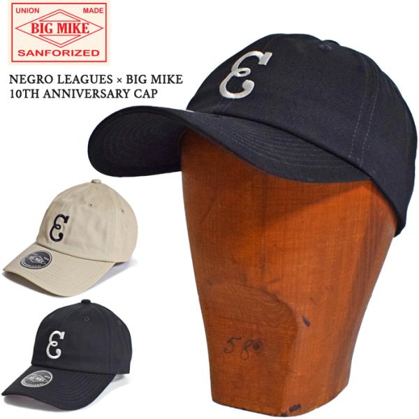 BIG MIKE ビッグマイク キャップ ニグロリーグ Negro League 帽子 ブラック ベージュ 102614800日本正規代理店商品BIG MIKE 日本復刻企画スタート10周年。      かつてアメリカに実在した伝説のアフリ...