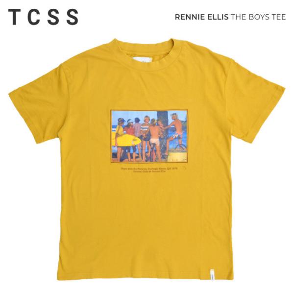 TCSS (ティーシーエスエス) Tシャツ RENNIE ELLIS THE BOYS TEE 半袖 カットソー メンズ S-XL バターアメリカ直営店買付の本物/正規品サイズ（平置cm）Sサイズ　着丈64cm 身幅50cm 袖丈(肩上から...