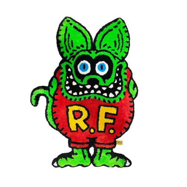 RAT FINK ラットフィンク ORIGINAL RUG MAT ラグマット 厚手 RAT FINK ラットフィンク ORIGINAL RUG MAT ラグマット 厚手