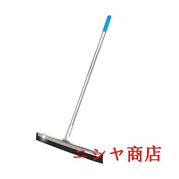 ※表面にキスがあるため、アウトレット品となります※アウトレット品のため、返品、交換対応は出来かねます。本体全長　およそ127cm　柄（ポール）の直径　およそ25mmワイパー幅　およそ60cm重量　およそ800g ゴムの厚さ　およそ5mm柄の...