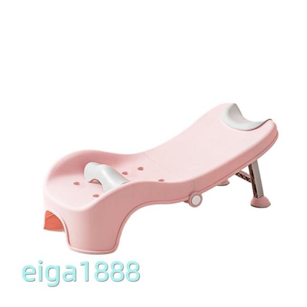 【安全で快適】子供用シャンプーチェア 折りたたみ式ベビーシャンプーベッド 耐荷重80 kg ソフトクッションブラケットヘッドデザインは 赤ちゃんの頭のカーブにフィットし 首を保護しながら快適な洗髪体験を提供します 滑り止めのベースで 転倒す...