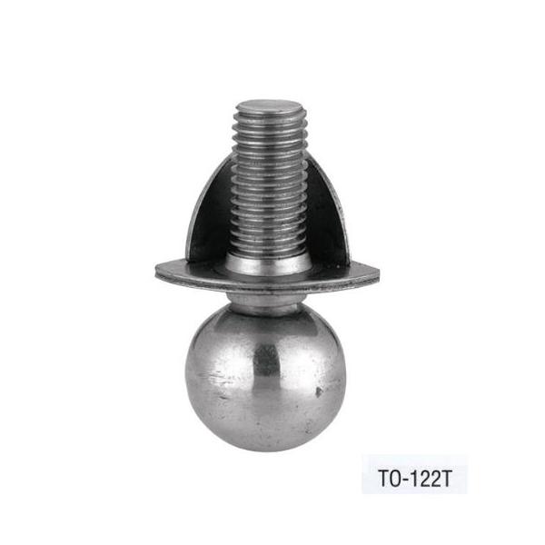 アングル用 アジャスト脚●アングル用のアジャスターです。アングルに溶接やリベットなどで取付けます●耐久性と耐食性に優れたステンレス製ですサイズ：最短/42ｍｍ　最長/75ｍｍ　材　質:SUS304※ボルトネジ山はW3/4×10です。