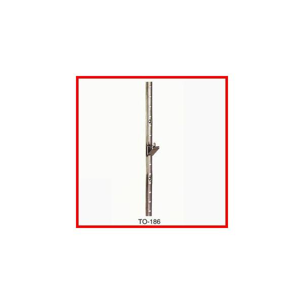 棚柱◆調理台や吊戸棚などの棚柱です。材　質：SUS304窓　穴：8ｍｍ×H3ｍｍビス穴：φ4.2ｍｍ