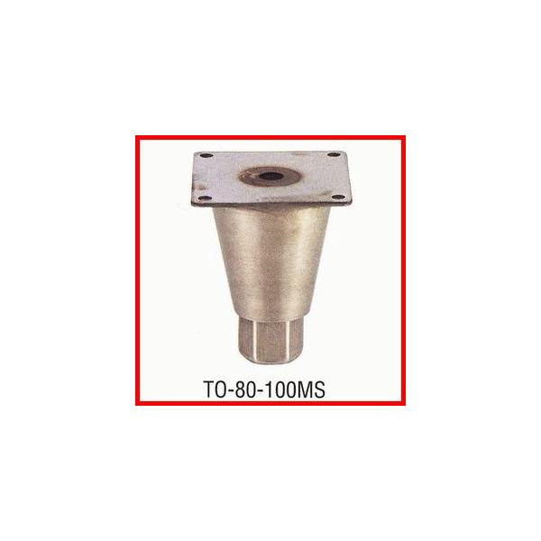 アジャスト脚 四角座付材質：(1)SUS410　(2)SS400　(3)SUS304　(4)SPCC　(5)SUS304※材質(1)〜(5)は商品詳細画像を参照してください。