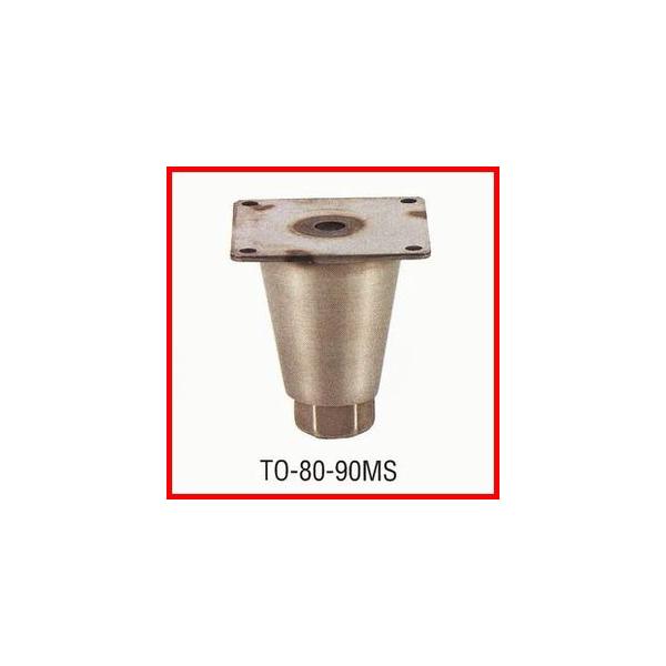 アジャスト脚 四角座付材質：(1)SUS410　(2)SS400　(3)SUS304　(4)SPCC　(5)SUS304※材質(1)〜(5)は商品詳細画像を参照してください。