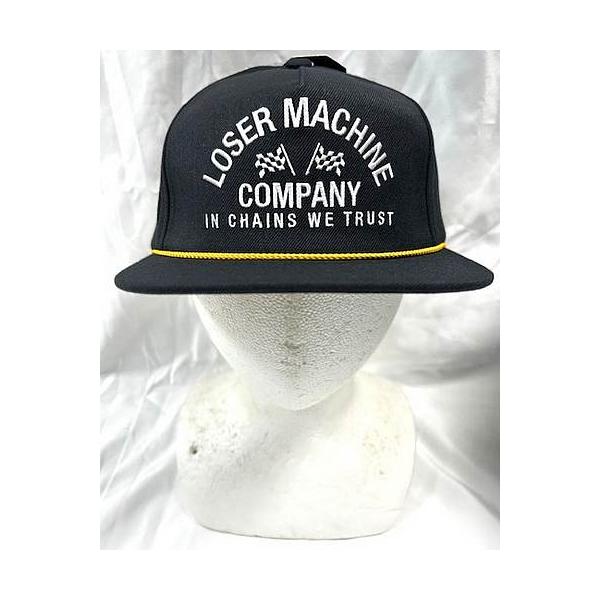 LOSER MACHINE COMPANY(ルーザーマシーンカンパニー)キャップサイズ：フリーブラック品番：701132
