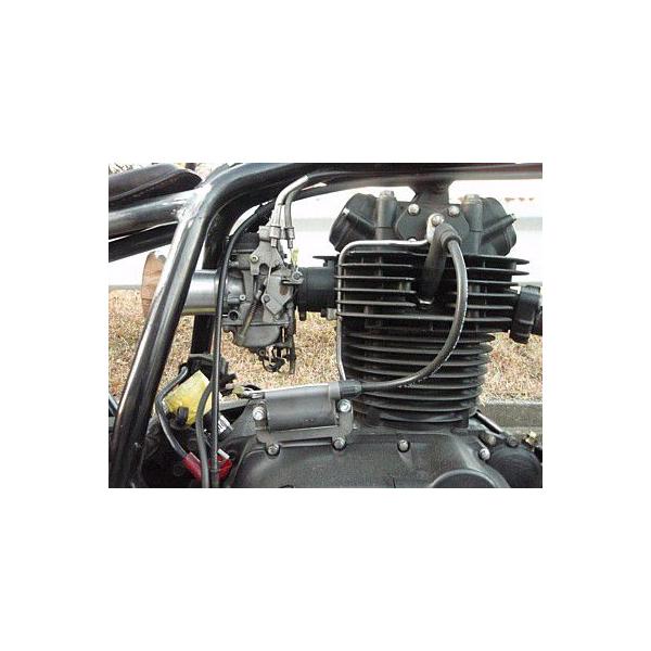 kawasaki250TRCoil Transference取付けブラケット付き●カワサキ　250TR用●イグニッションコイル移設キット新品です●イグニッションコイルをエンジンに移設するキットです。かなりイメージが変わります●取り付けステー...