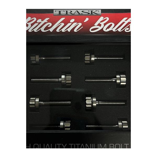 Trask bitchin’ bolt (トラスクビッチンボルト)ミルウォーキーエイト ロッカーカバー用チタン製ボルト品番：TM-1050-D