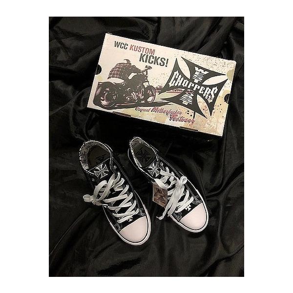 WEST COAST CHOPPERS ハイカットスニーカーカラー：ブラック・ネイビーブルーサイズ：41（25.5cm） 42（26cm） 43（27cm）ヨーロッパから入荷しました。Made in CHINA※画像下2枚ネイビーブルーです。