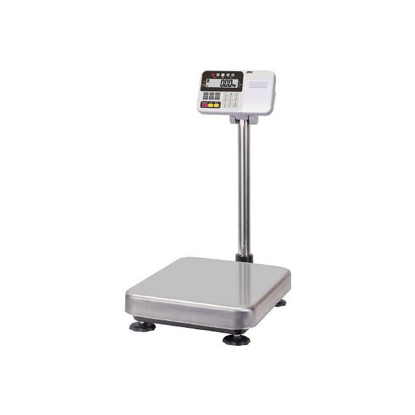 《仕様》●ひょう量：220kg●最小表示：0.02kg●最大計数値：110000個●計量皿寸法(WXD)：390X530mm●外形寸法(WXDXH)：390X712X773mm●本体質量：約17kg●材質：計量皿 SUS430/表示部 AB...