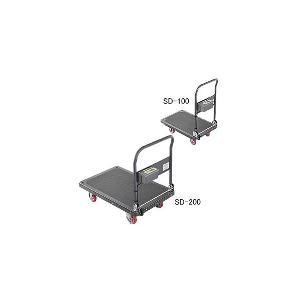 ●ひょう量　　100kg●最小表示　0.2kg　　　　　　　　　　　　●計量台寸法　700(W)×445(D)mm●外形寸法　445(W)×780(D)×850(H)●本体質量　約18kg特徴●移動に便利な台車型●使用後は折りたたんで収納可...
