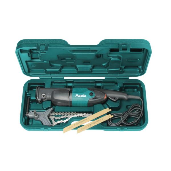 《仕様》●切断能力　　　鋼管：15A〜200A　　　SUS管：15A〜200A（厚さ3mm以下）●ストローク：長さ26mm、速度700〜2,060min−1●本体質量：3.9kg●モータ：100V・1300W●標準付属品　　　スーパーハイス...