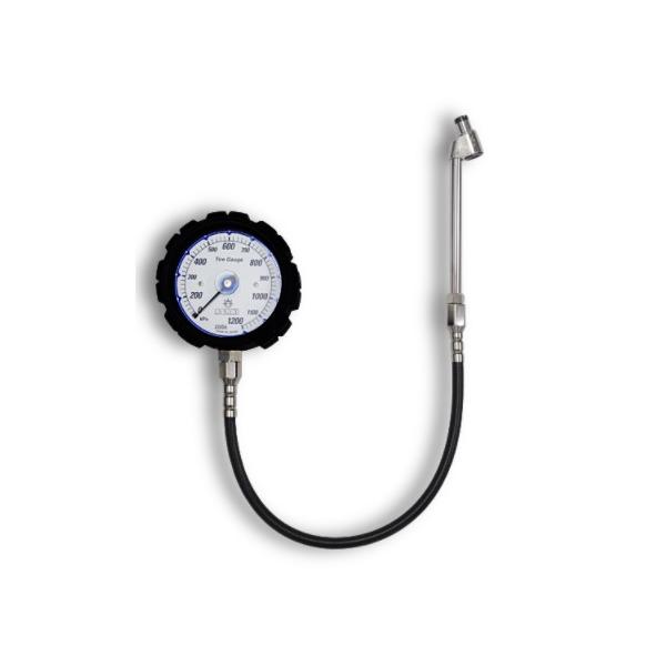 《仕様》●トラック・バス●測定能力(kPa)：120〜1200●最小目盛(kPa)：20●寸法(W×H×L mm)：102×40×705●重量(g)：415