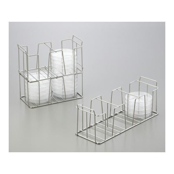 《収納・整理・保管》《仕様》●型番 SDR-3●サイズ（mm） 314×106×110●仕様 3列 ●材質：ステンレス（SUS304）●収納可能シャーレ：φ90×15mm（6枚/列）、φ90×20mm（4枚/列）特長●インキュベータや冷蔵庫...