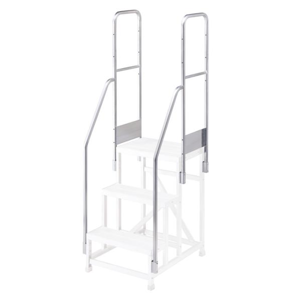 《仕様》●両側手すりタイプ●手すり高：1100mm●質量：5kg●適合機種：DB2-646、DBS2-646、EWA-20、EWA-30、DB2-546、DBS2-546《特長》●DB/DBS/EWA共通手すり