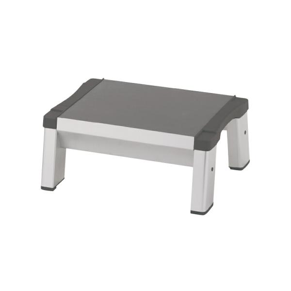 《仕様》●最大使用量(kg)150●天板までの高さ(m)0.17●天板有効寸法(cm)幅33奥行30●設置寸法(cm)全幅41奥行36●重量(kg)2.3《特長》●グッドデザイン賞受賞●生活シーンで段差の昇降を安全にサポート！●曲面を持った...