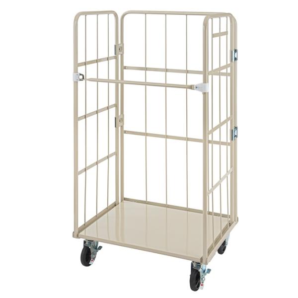 ■商品画像は代表画像です。詳細情報につきましてはご注文前にメーカーサイトやカタログ等をご確認ください。《仕様》●床板：スチール製●カラー：アイボリー●耐荷重：500kg●間口×奥行×全高（外寸法）：800×600×1450mm●間口×奥行×...