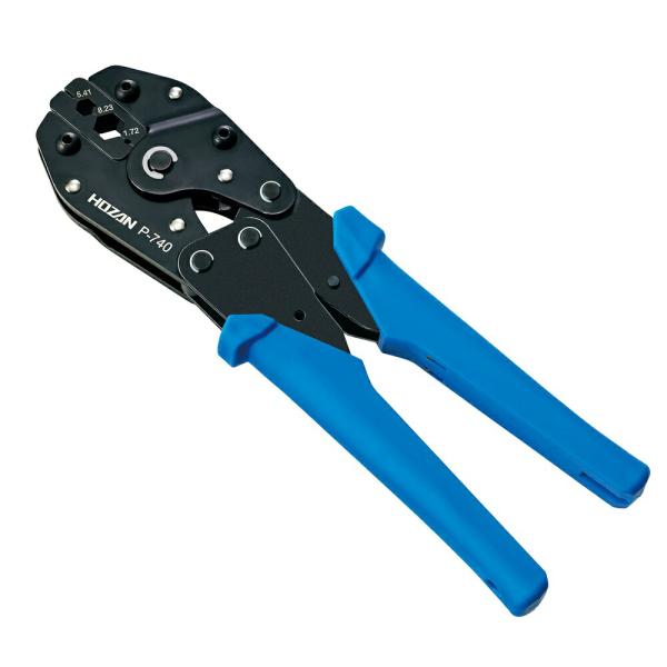 ・全長(mm):205・対応端子外径サイズ（mm）中心コンタクト:2.10・対応端子外径サイズ（mm）フェルール:6.5/9.2  ・質量:350g特徴・計測器、コンピューターLAN、放送機器などに使われる圧着工具です。