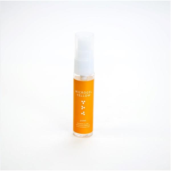 《仕様》●サイズ：30ml※詳細についてはメーカーサイトにてご確認をお願いいたします。《特長》● 「マイクロゲルYellow」は、火災現場の消臭対策として開発された商品です。●独自の両性イオン消臭効果をふんだんに発揮する設計となっており、焼...