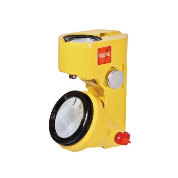 《仕様》 ●プリズム定数：0mm ●使用ピンポール：Φ9mm ●プリズム径：1インチ ●サイズ：28×44×67mm ●重量：約110g