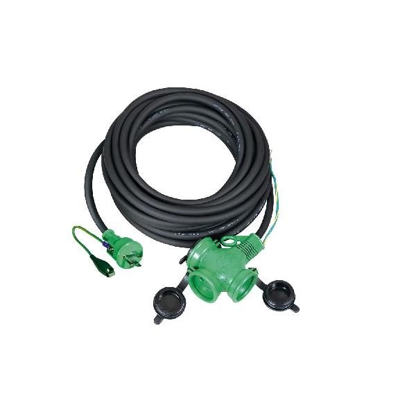 《仕様》●型式：PPTW-10E-RE●仕様： 屋内・屋外兼用型●防水規格： IPX3●定格電圧： 125V●定格電流： 15A●電線長(m)： 10●電線種： SVCT 2.0×3芯●アース： ◯●入力プラグ： リペアポッキンプラグ●コン...