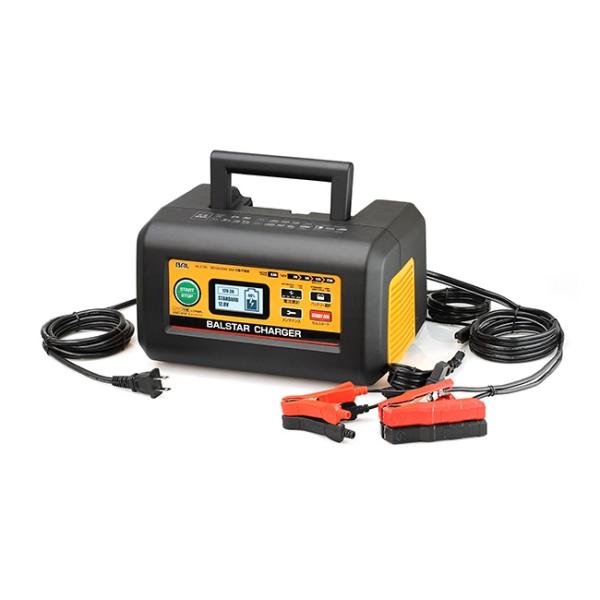 《仕様》●出力電流(最大)：25A(充電時最大)/35A(セルスタート補助機能時)●適合バッテリー：DC12V/DC24V●適合バッテリー容量：自動車等：20Ah〜250Ah(5時間率容量)/原付・バイク：2.3Ah〜30Ah(10時間率容...