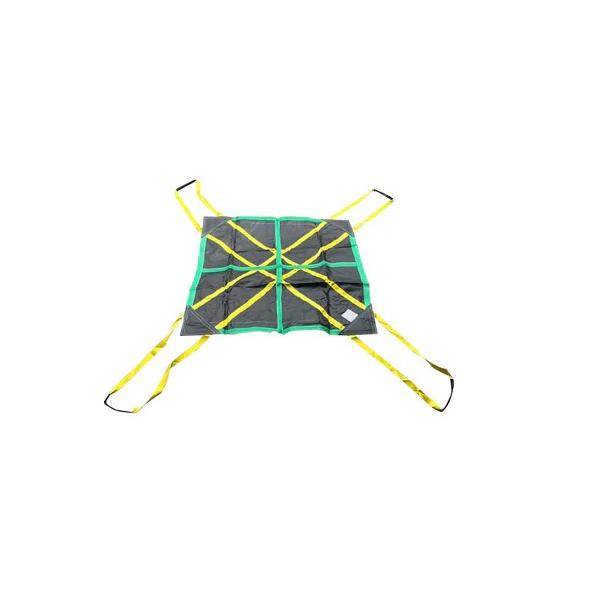 《仕様》●サイズ(mm)：2000×2000●ベルト色：黄色●使用荷重：2000kgf●重量：4.2kg●入数：1枚※イージーモッコは消耗品です。適切な点検を行い、破損や摩耗等の発生が確認できたら、交換、廃棄してください。《特長》●PP製の...
