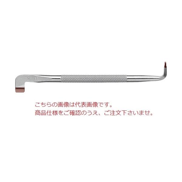《仕様》●適合ネジ：M3●刃先厚：0.8mm●刃先幅：5.5mm●軸径：φ5mm●全長：100mm●質量：15g●オフセット量：13.0mm《特長》●通常のタイプのドライバーでは回すことのできない、スペースの限られた場所での作業に威力を発揮...