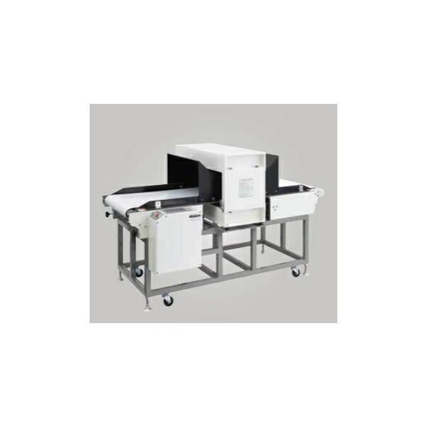 《仕様》●探知方式：電磁誘導方式●探知能力（検針）：AA感度…鋼球φ1.0（工業用ミシン針の糸穴先に相当） B感度…鋼球φ2.5（鉄製標準マチ針φ0.6×L33mmに相当） その他切替により…鋼球φ0.8、φ1.2●有効探知幅：600mm●...