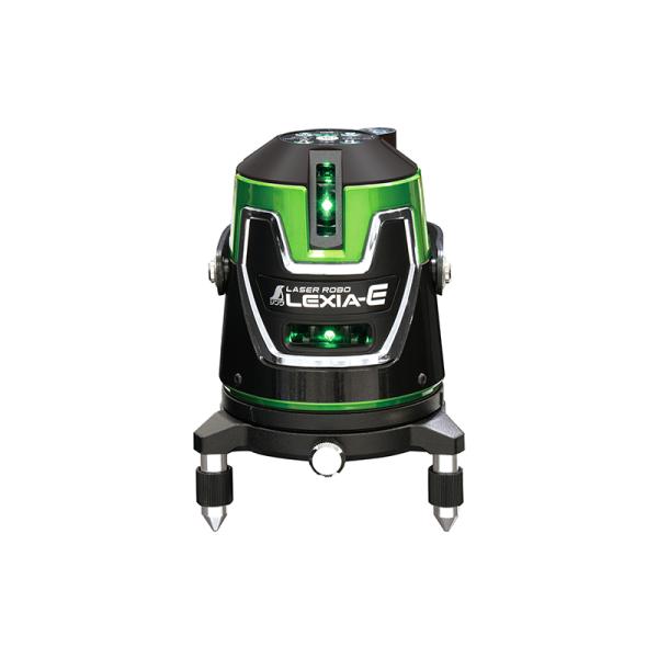 《仕様》●光源：可視半導体レーザー●出力：1mw以下(クラス2 JIS C 6802:2018)●波長：515〜530nｍ(緑)、地墨ポイント645〜655nm(赤)●制動方式：電子水平センサー+モーター式●電源：着脱式リチウムイオンバッテ...